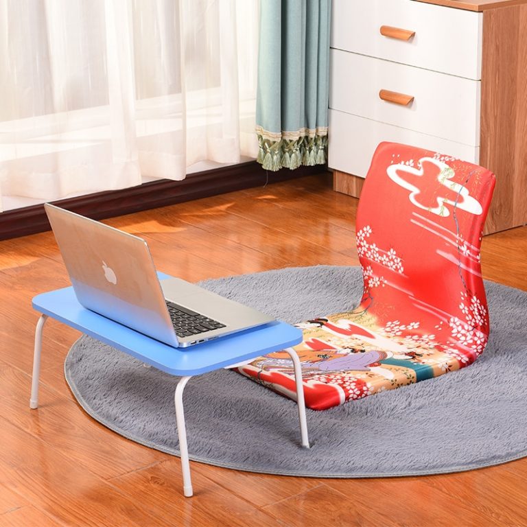 2pcs Japanese Zaisu Chair with Decorative Backrest – Viola Shopping