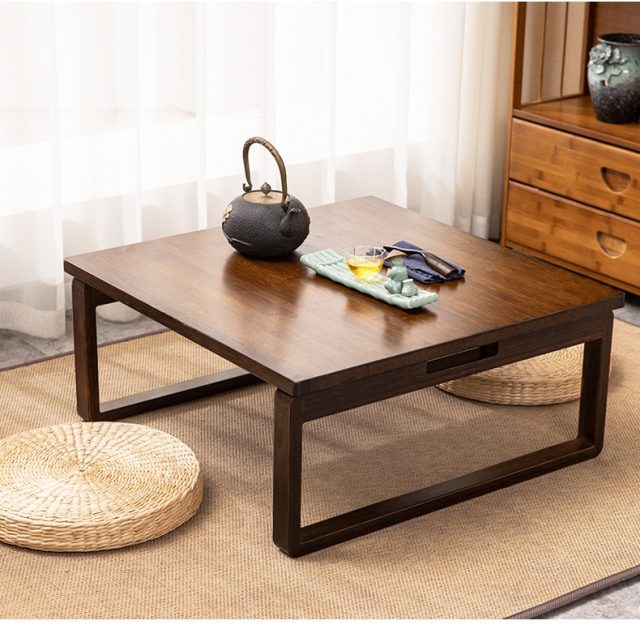 Japanese tatami low table dining table – Different sizes and colors ...