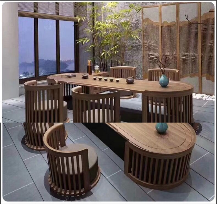 Modern Extra-Long Tea Table Sets – Perfect for Entertaining Guests ...