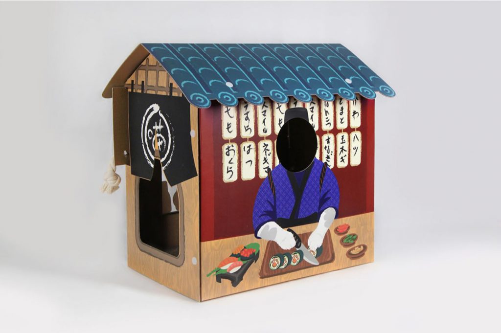 Cute Japanese Izakaya Restaurant Cat House – Viola Shopping